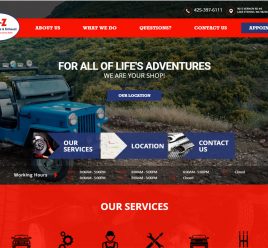 Auto Repair Shop Website Designs | Portfolio Repair Shop Websites