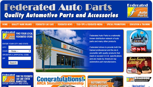Federated Auto Parts | Repair Shop Websites Repair Shop Websites
