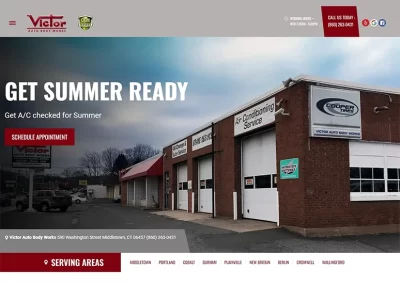 Auto Repair Website Designs