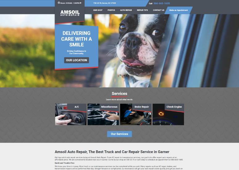 Best Auto Repair Website Designs That Attract Customers